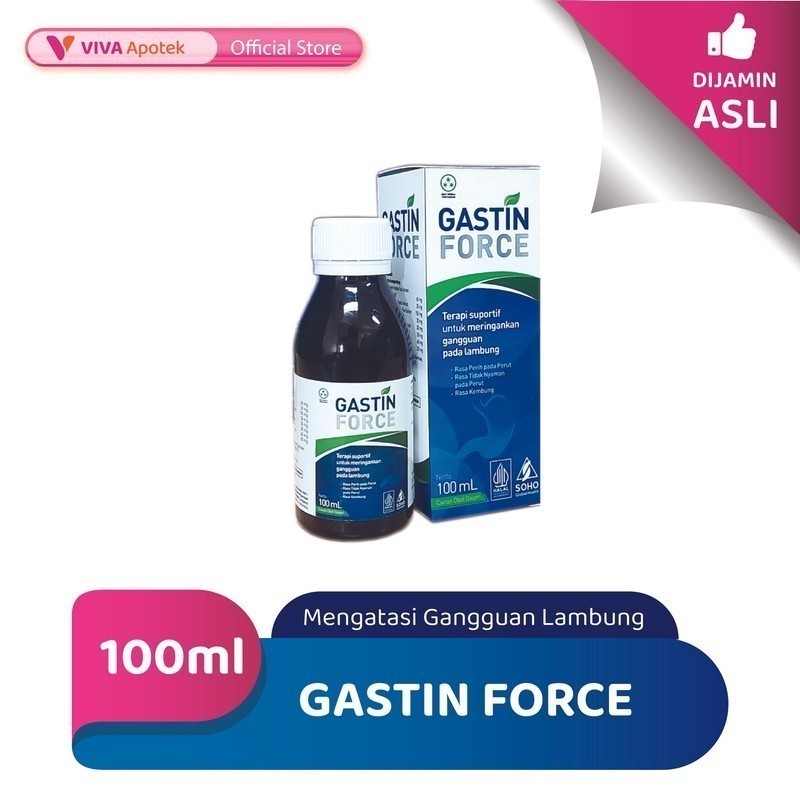 Jual Gastin Force untuk Mengatasi Gangguan Lambung Sirup (100 ml ...