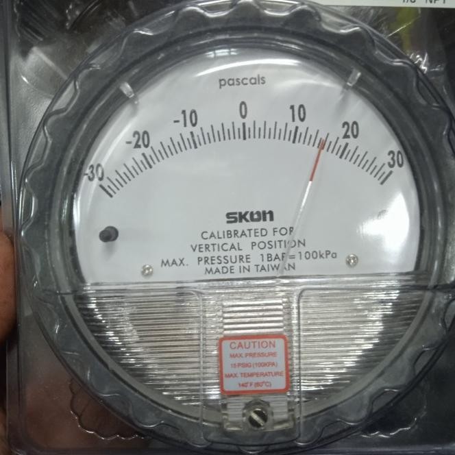 Jual Magnehelic Pressure Gauges Skon 30-0-30 Pascals | Shopee Indonesia