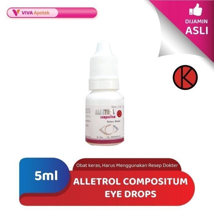 Jual Alletrol Compositum Eye Drops / Peradangan Pada Mata (5 ml ...