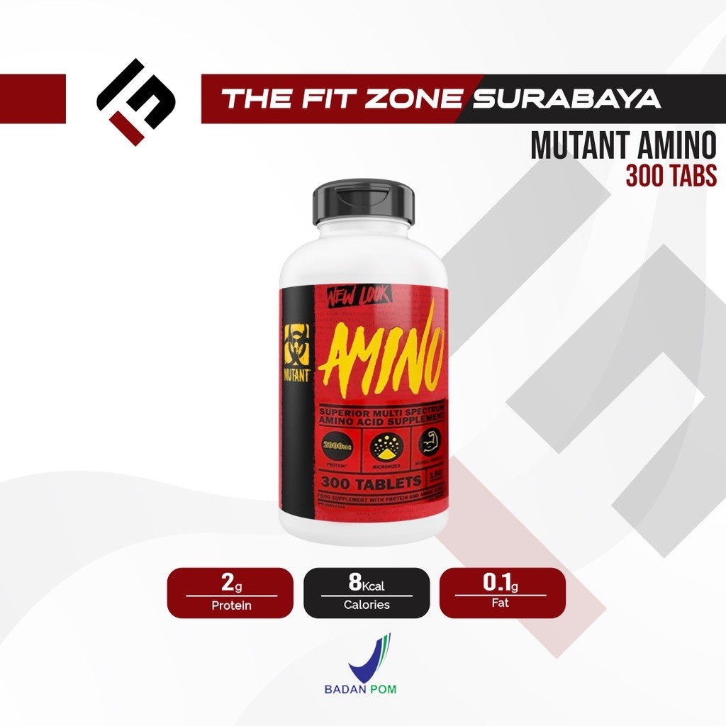 Jual MUTANT Amino 300 Tablets Supplementasi Fitness Amino Acid Asam ...