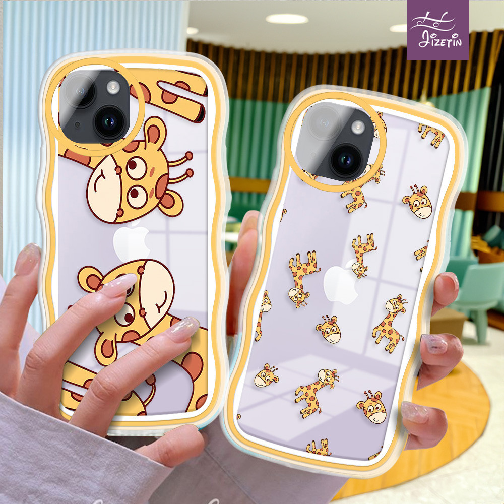 Jual Jerapah Kuning Kartun casing hp bentuk aneh untuk ph iPhone 15/pro ...