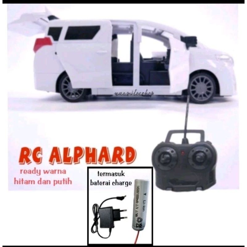 Jual 0Mainan Mobil Alphard Mobil Remote Control Alphard Bisa Buka Tutup ...