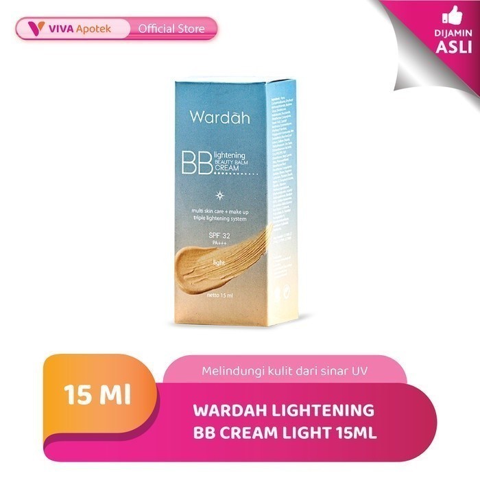 Jual Wardah Lightening Bb Cream Light 15Ml | Shopee Indonesia