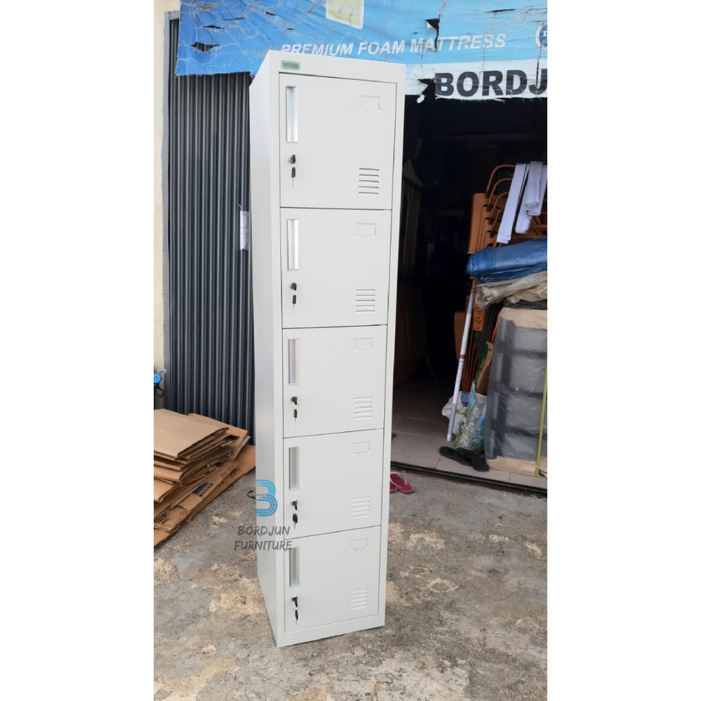 Jual Locker Besi/Lemari Arsip/Locker Karsindo 5 Susun | Shopee Indonesia