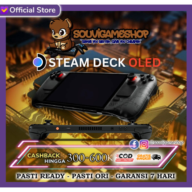 Jual Steam Deck Oled Valve Handheld Gaming 2Tb 1Tb 512Gb 256Gb ...