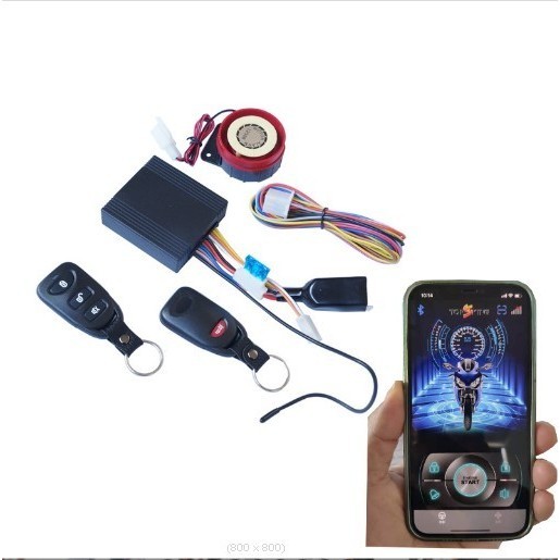 Jual Promo!! Alarm Motor Android Pengendali J Jauh Sensor Sentuh Wifi TOP KING | Shopee Indonesia