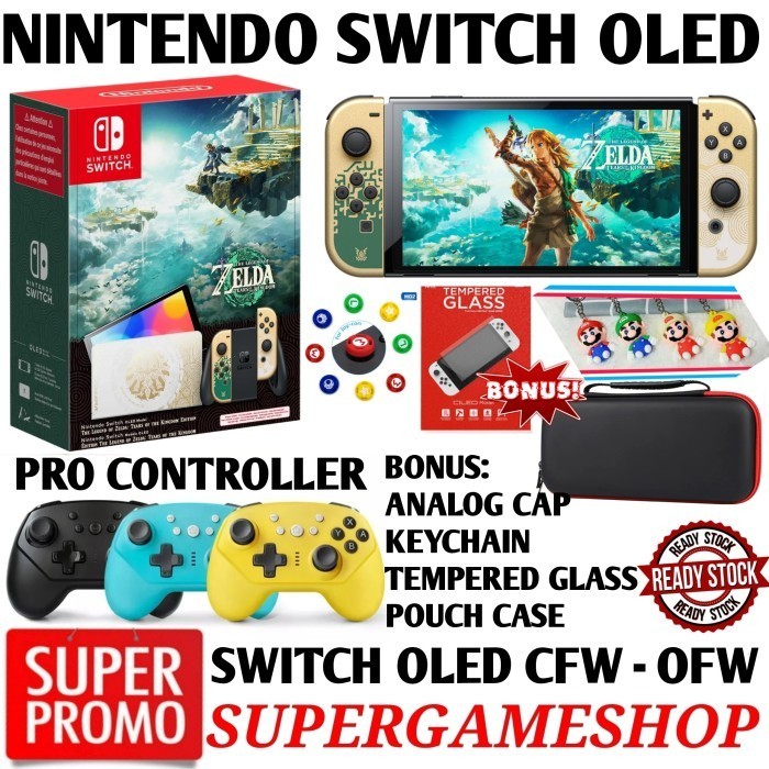 Jual Nintendo Switch Oled The Legend Of Zelda Tears Of The Kingdom Oled | Shopee Indonesia