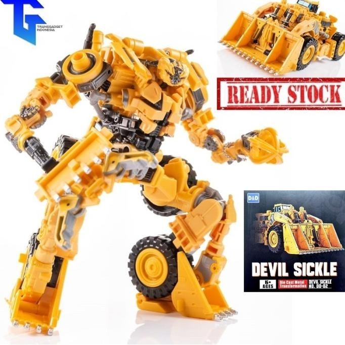 Jual D&D Transformers Devastator Scrapper Ss60 Bmb Aoyi Devil Sickle Dd ...