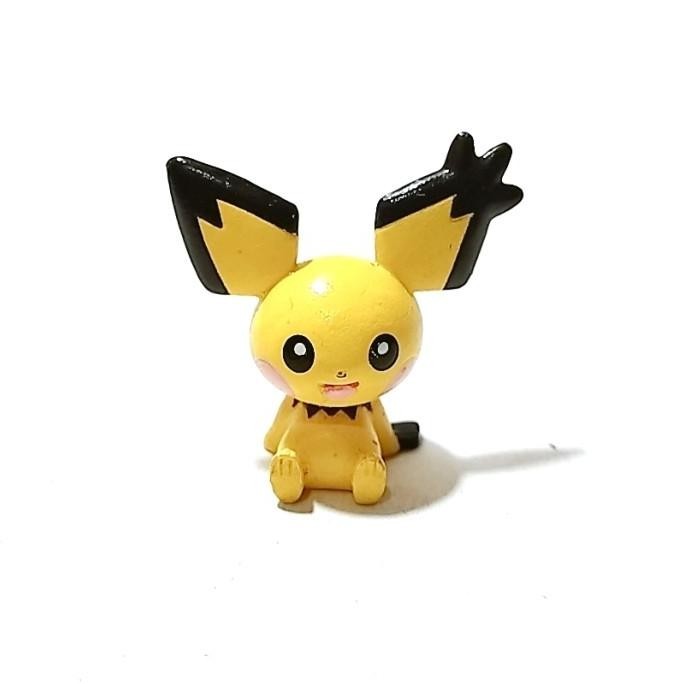 Jual Pokemon Figure Pichu spiky Moncolle tomy scale unite go tcg ex mc ...