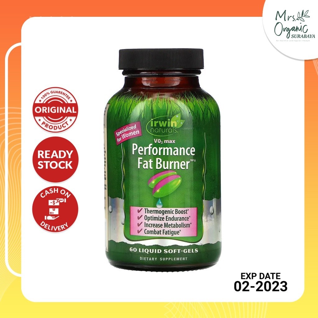 Jual Suplemen Vitamin Diet Irwin Naturals V02 Max Fat Burner Women ...