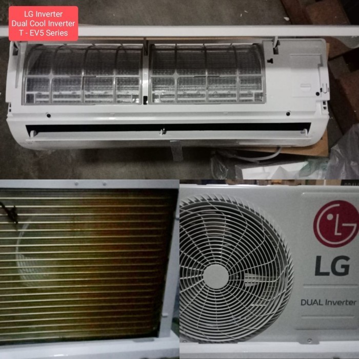 Jual Ac Lg Dual Cool Inverter Watt Control R32 1/2 Pk T05Ev5 | Shopee Indonesia