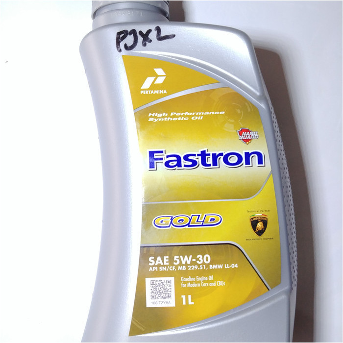 Jual OLI MESIN MOBIL MOTOR FASTRON GOLD 5W-30 (1 LITER) | Shopee Indonesia