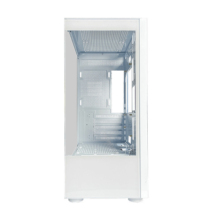 Jual Casing Pc Cube Gaming Zuarv White - Matx Gaming Case - Tempered ...