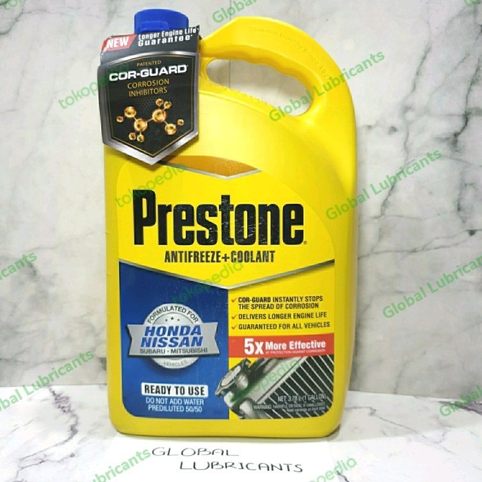 Jual Prestone Antifreeze Radiator Coolant 50% + COR-GUARD 3,78L (Biru ...