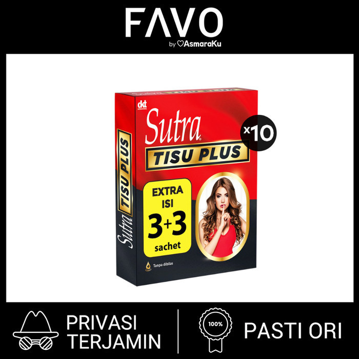 Jual TISU MAGIC - SUTRA TISU PLUS - 3 SACHET (10 BOX) | Shopee Indonesia