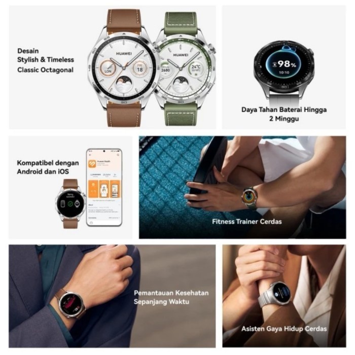 Jual Huawei Watch Gt4 Gt 4 46Mm Garansi Resmi | Shopee Indonesia