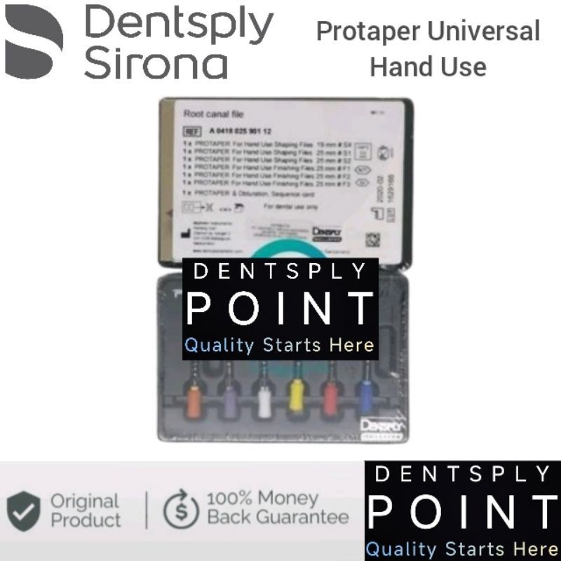 Jual ORIGINAL Dentsply Dental Protaper Universal Hand Use | Shopee Indonesia