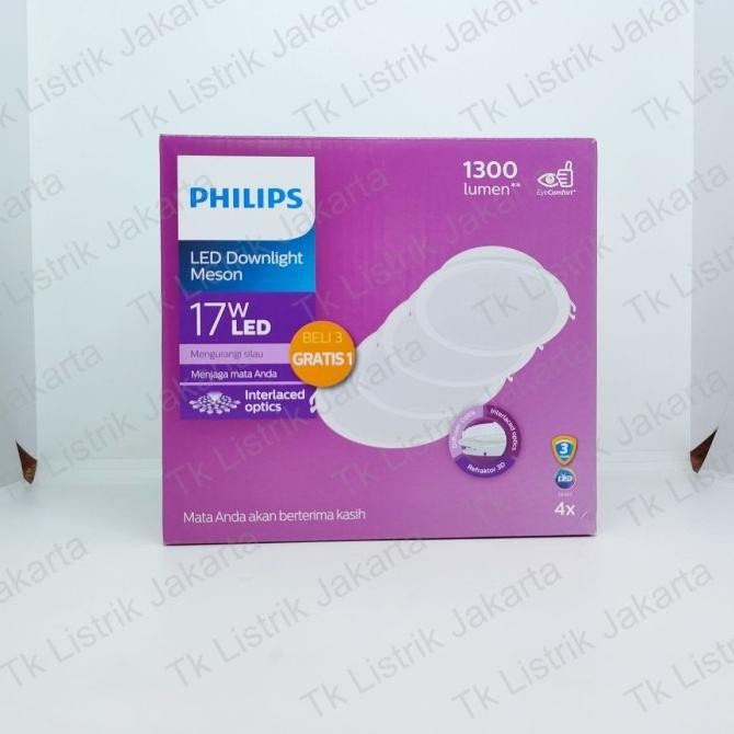 Jual PHILIPS LED Downlight Pack 59466 MESON G5 D150 17W recessed LED ...