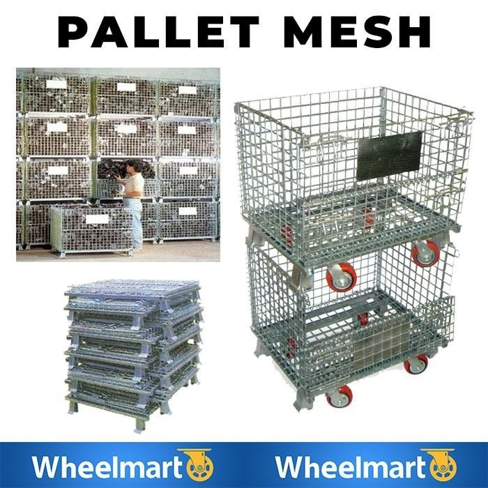 Jual Pallet Mesh (Keranjang Besi Lipat / Nicktainer) | Shopee Indonesia