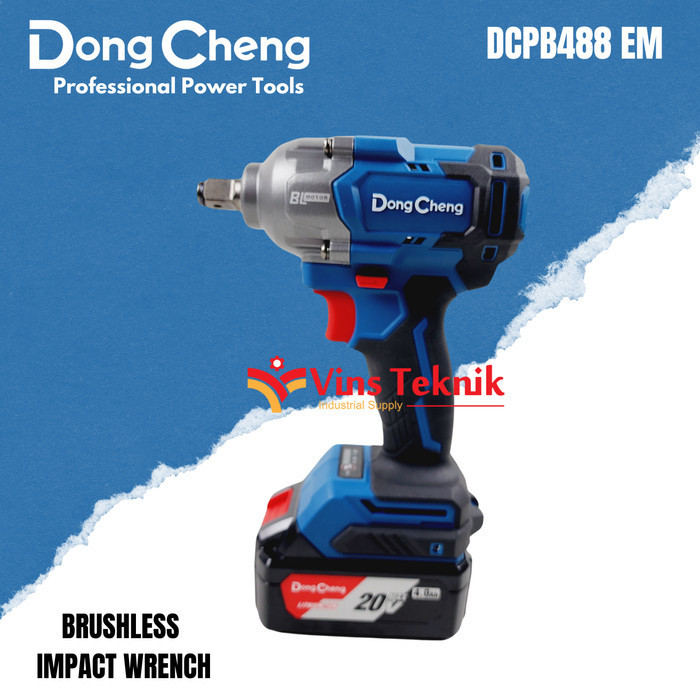 Jual Mesin Pembuka Baut Dongcheng Dcpb488 Impact Wrench Brushless Dcpb ...