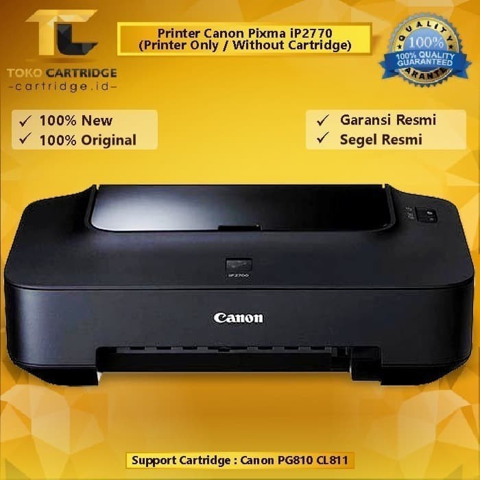 Jual Printer Canon Pixma IP 2770 New Inkjet Photo IP2770 Printer Foto ...