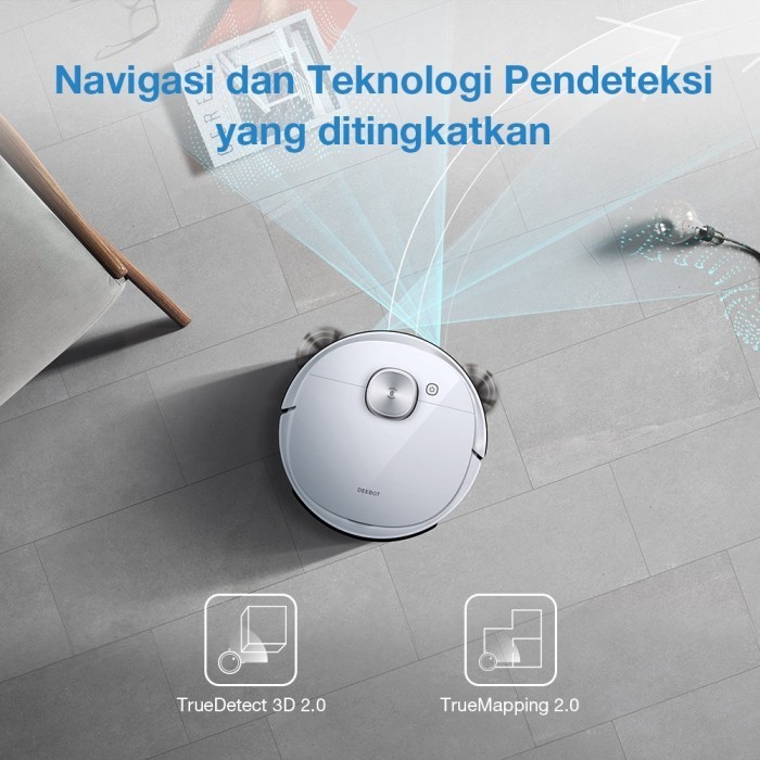 Jual Ecovacs Deebot T9 + Auto Empty Station Robot Vacuum Cleaner Sapu ...