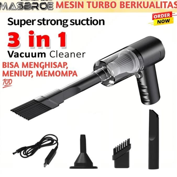 Jual Vacuum Cleaner Blower 3in1 Portable Alat Penyedot Penghisap Debu