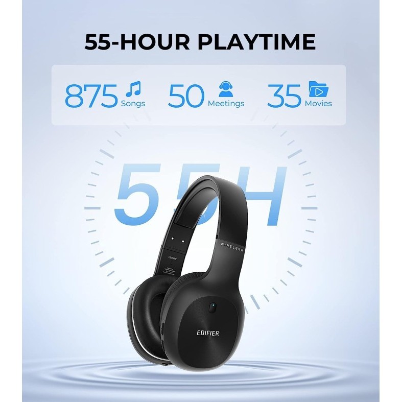Jual Edifier W800Bt Plus / W 800Bt+ Wireless Headphones Qualcomm Aptx ...