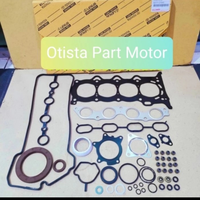 Jual packing paking set gasket full set toyota yaris vios limo plat ori | Shopee Indonesia