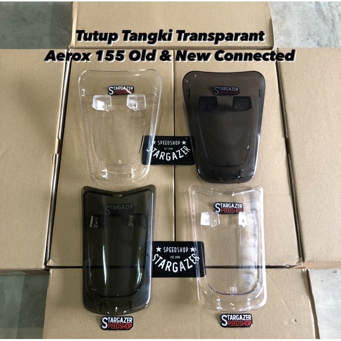 Jual TUTUP TANGKI TRANSPARAN AEROX 155 OLD NEW CONNECTED COVER TANK ...