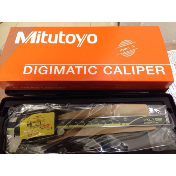 Jual Ready jangka sorong sigmat Digital caliiper 6" 500-196-30 Mitutoyo original | Shopee Indonesia
