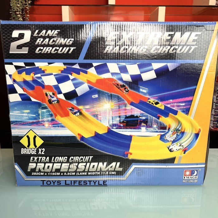 Jual Track Sirkuit Tamiya Racing Mini 4WD Long Circuit 2 Jalur (IMAGE ...