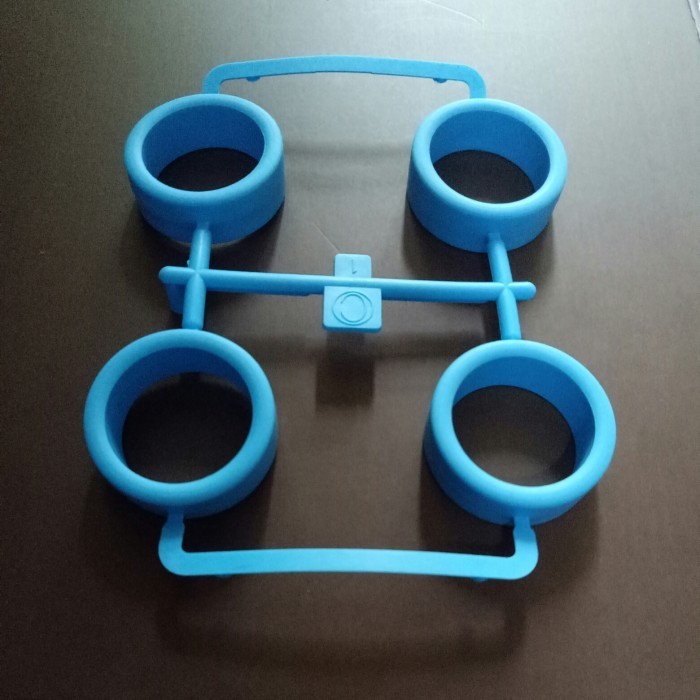 Jual Ban hard sky blue ukuran medium Original Tamiya Loose Kit Gun ...