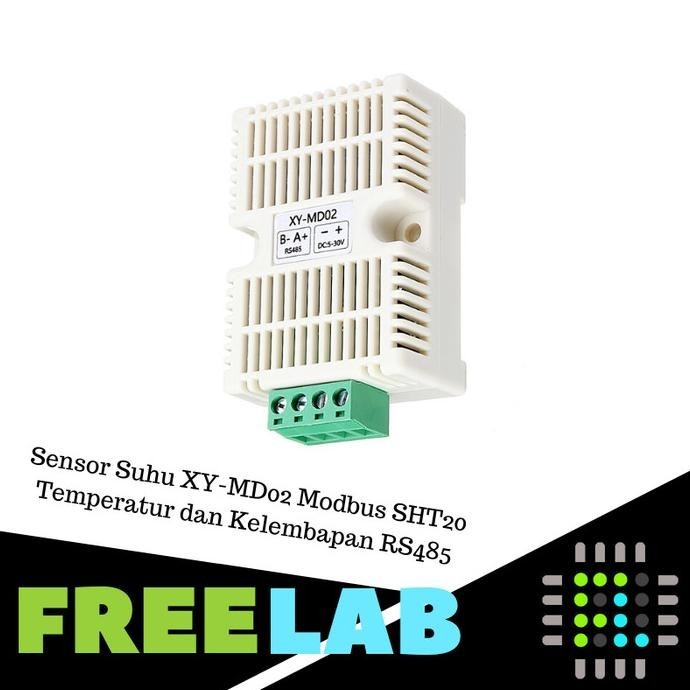 Jual Sensor Suhu Xy Md02 Modbus Sht20 Temperatur Dan Kelembapan Rs485 Md02 Shopee Indonesia 