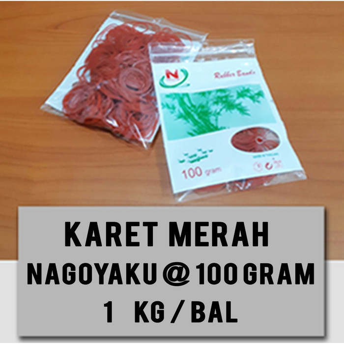 Jual KARET GELANG MERK NAGOYAKU - MERAH & KUNING - BERAT 1 KG | Shopee ...