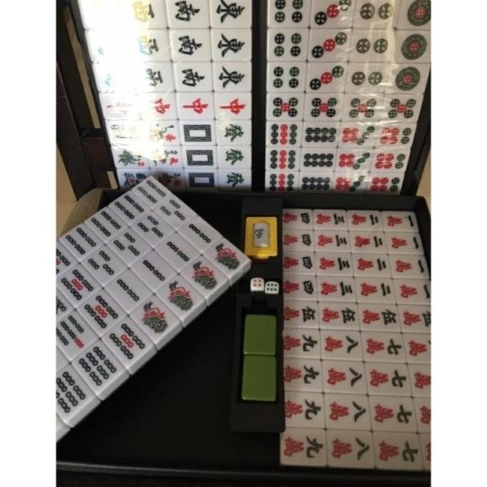 Jual mahjong/mahyong S/mahyong set/permainan tradisional Cina/maciok ...