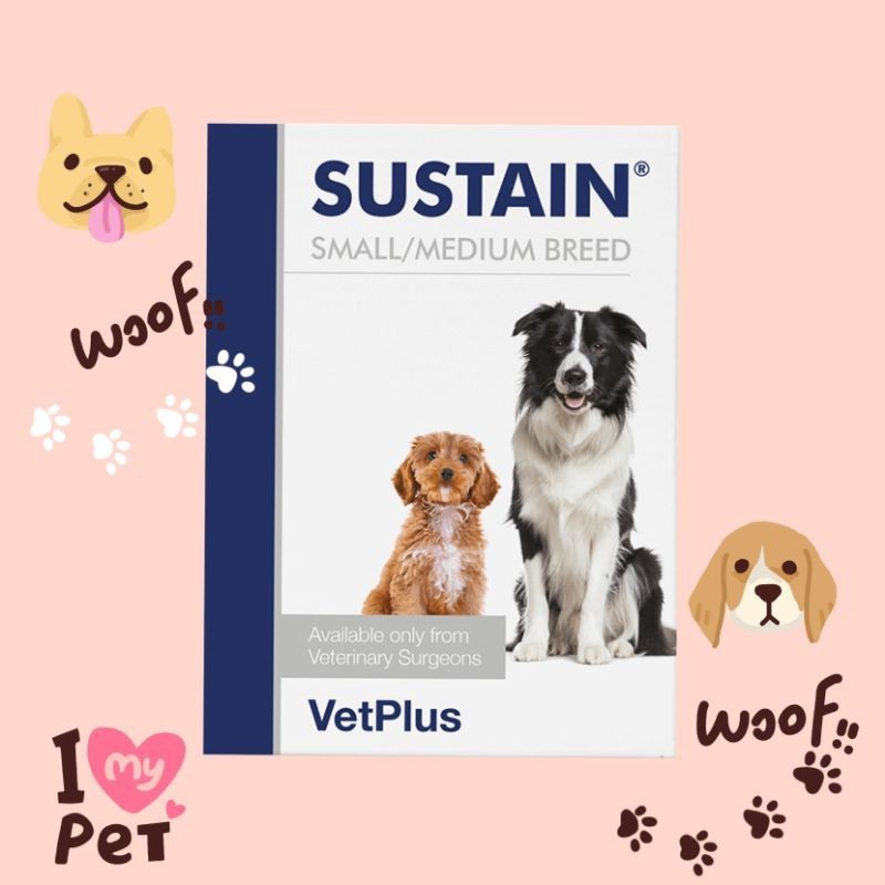 Jual VetPlus SUSTAIN Small & Medium Breed for Dogs | Shopee Indonesia
