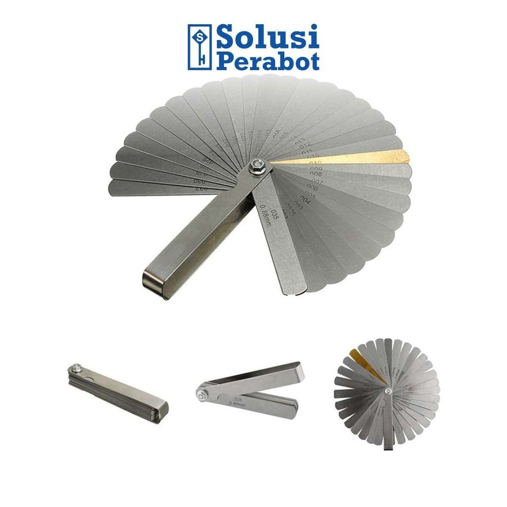 Jual Feeler Gauge SP / Thickness / Pengukur Setelan Klep / Fuller ...