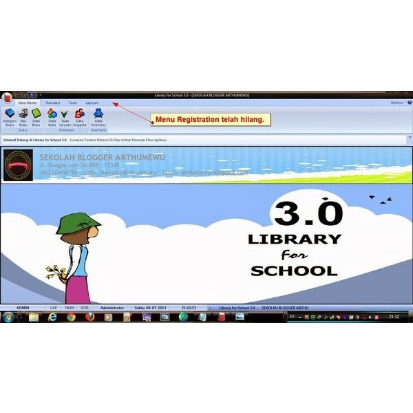 Jual SOFTWARE PERPUSTAKAAN SEKOLAH LIBRARY FOR SCHOOL | Shopee Indonesia