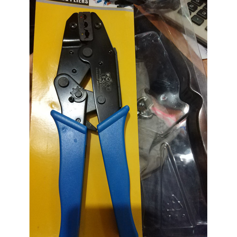 Jual Tang Press Crimping Utk Skun Insulated 0,5 - 6 Mm Lx-03C | Shopee ...