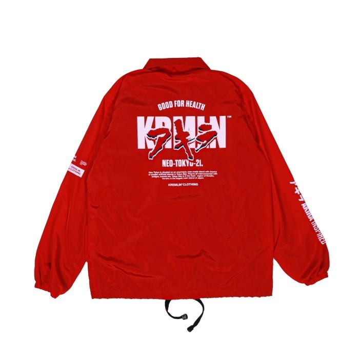 Jual Kremlin Coach Jacket Merah - Akira | Shopee Indonesia