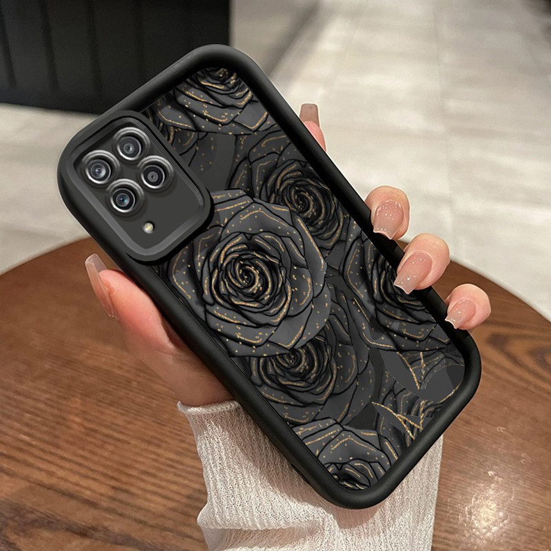 Jual Casing Hp Samsung Galaxy A12 4G A12 5G F12 M12 Case pola mawar ...