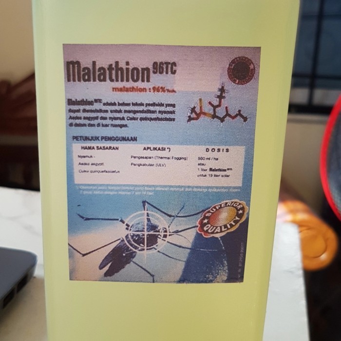 Jual Malation Malathion 96 % Tc Obat Fogging Nyamuk Kemasan 1 Liter | Shopee Indonesia