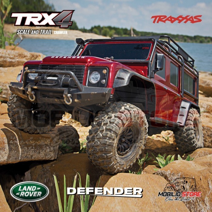 Jual Traxxas Trx4 Land Rover Defender 110 Rtr Rock Crawler | Shopee ...