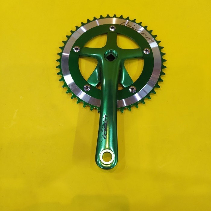 Jual Crank Lasco 46T Original Crank Single Speed Crank Fixie Sepeda ...