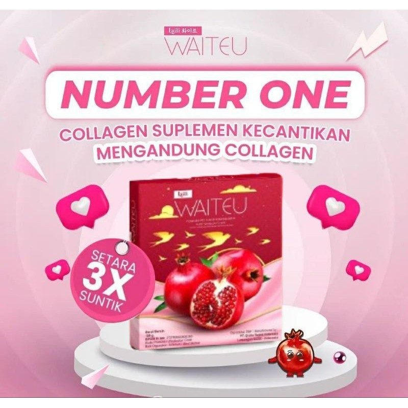 Jual Laili Waiteu High Collagen Drink Dengan Sarang Walet Premium ...