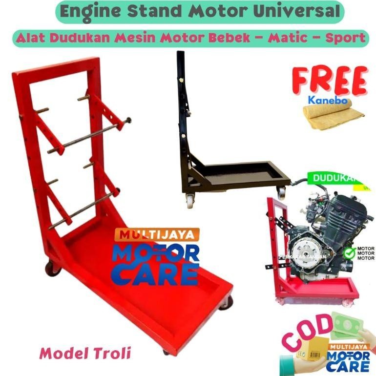 Jual New Stok// Alat Dudukan Mesin Motor Universal Engine Stand Tools ...
