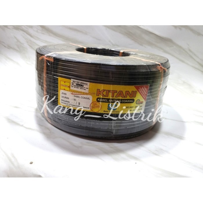 Jual Kabel TV Kitani 5C 225 Meter / Kabel Antena TV Kitani | Shopee Indonesia