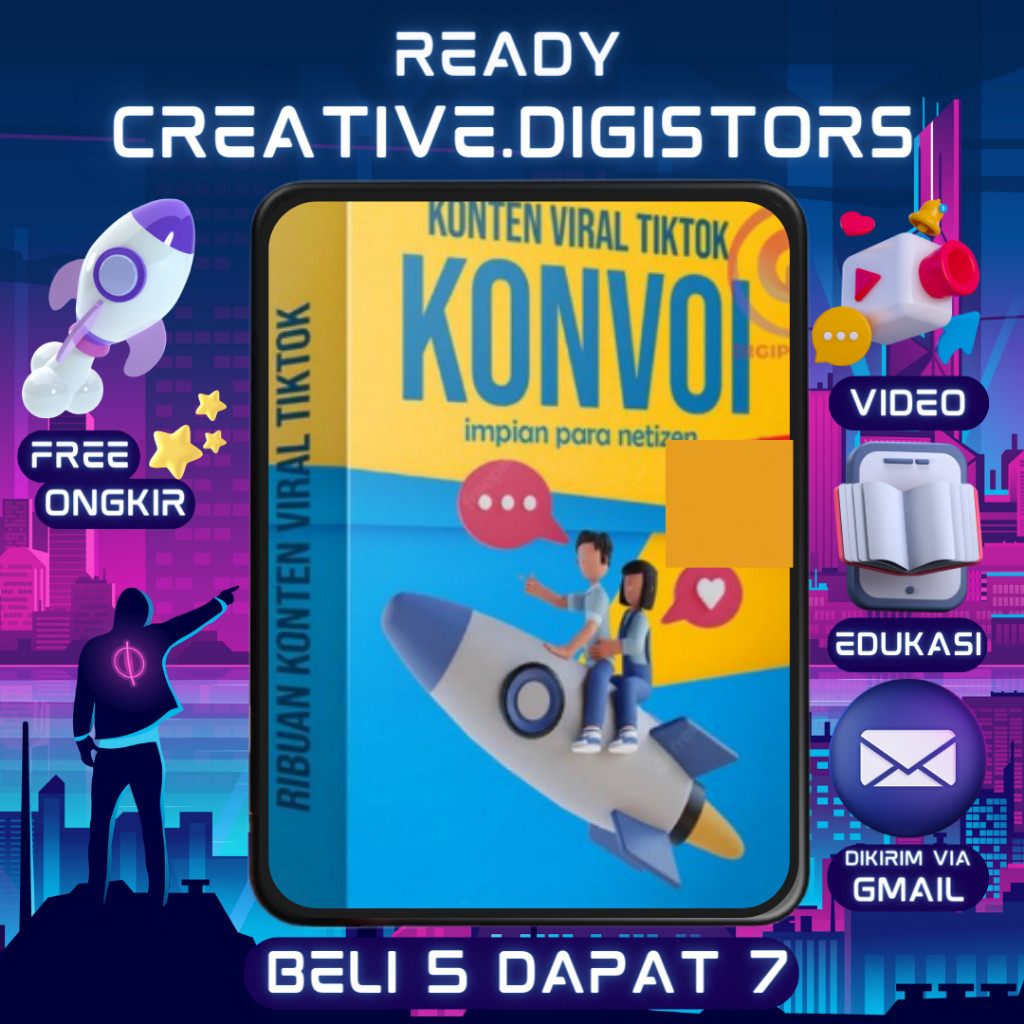 Jual R-326) Konvoi Ribuan Konten Viral Tiktok Dan Short | Shopee Indonesia