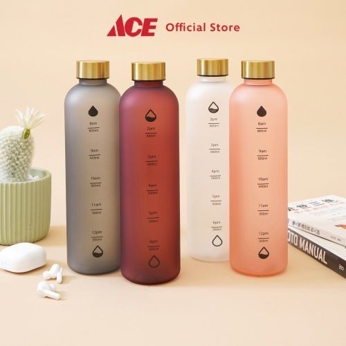Jual Ace - Ataru 1 Ltr Botol Minum Slim - Putih | Shopee Indonesia
